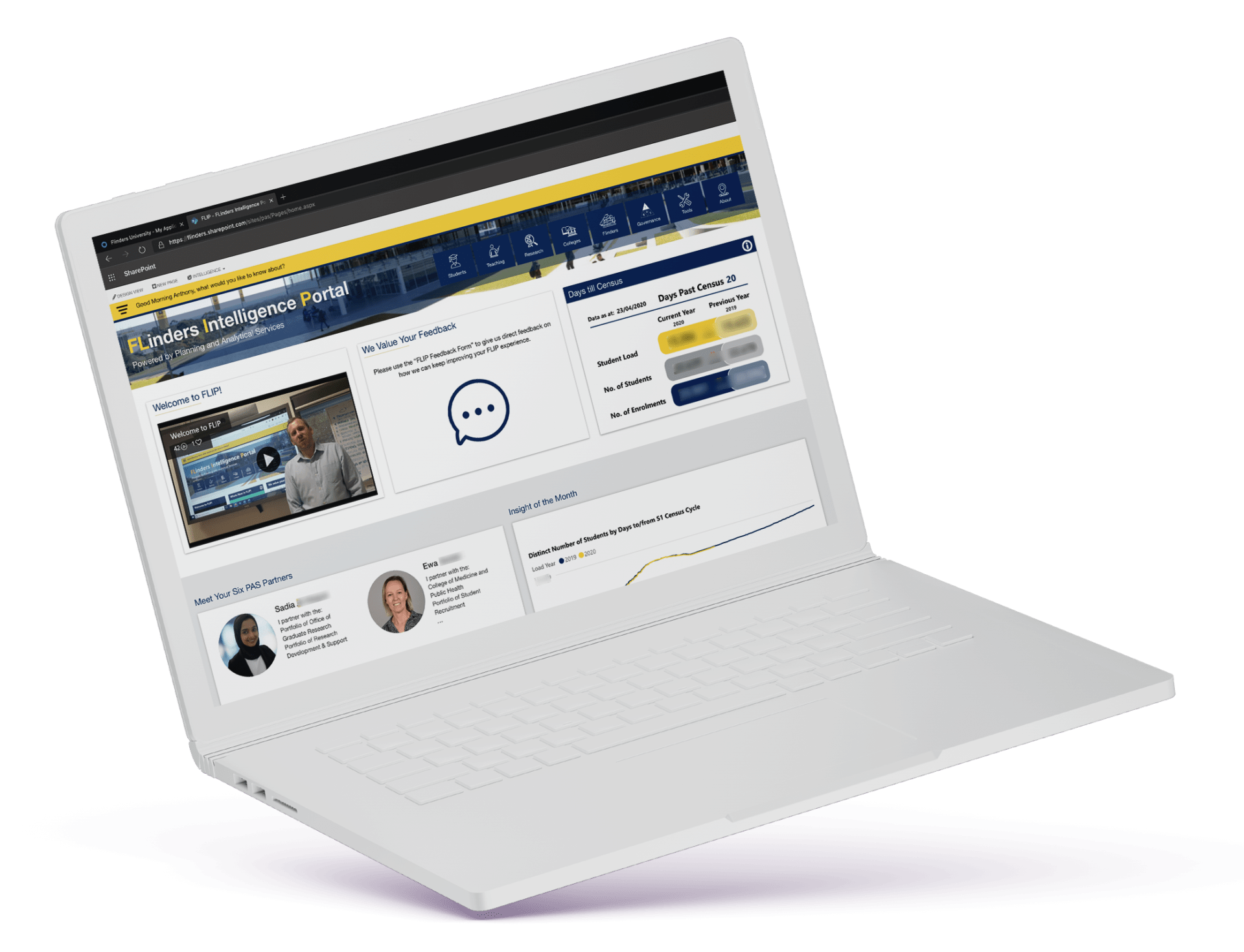 Flinders University Education Intranet Case | LiveTiles