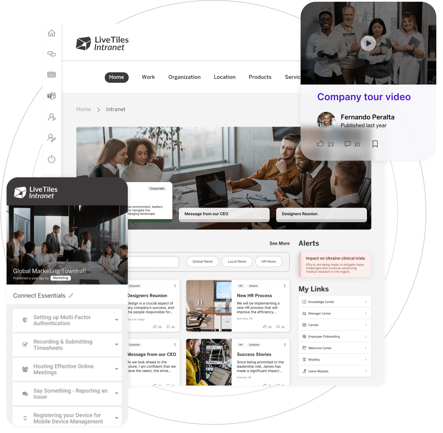 Workplace & Employee Intranet | Employee Intranet Solution | LiveTiles
