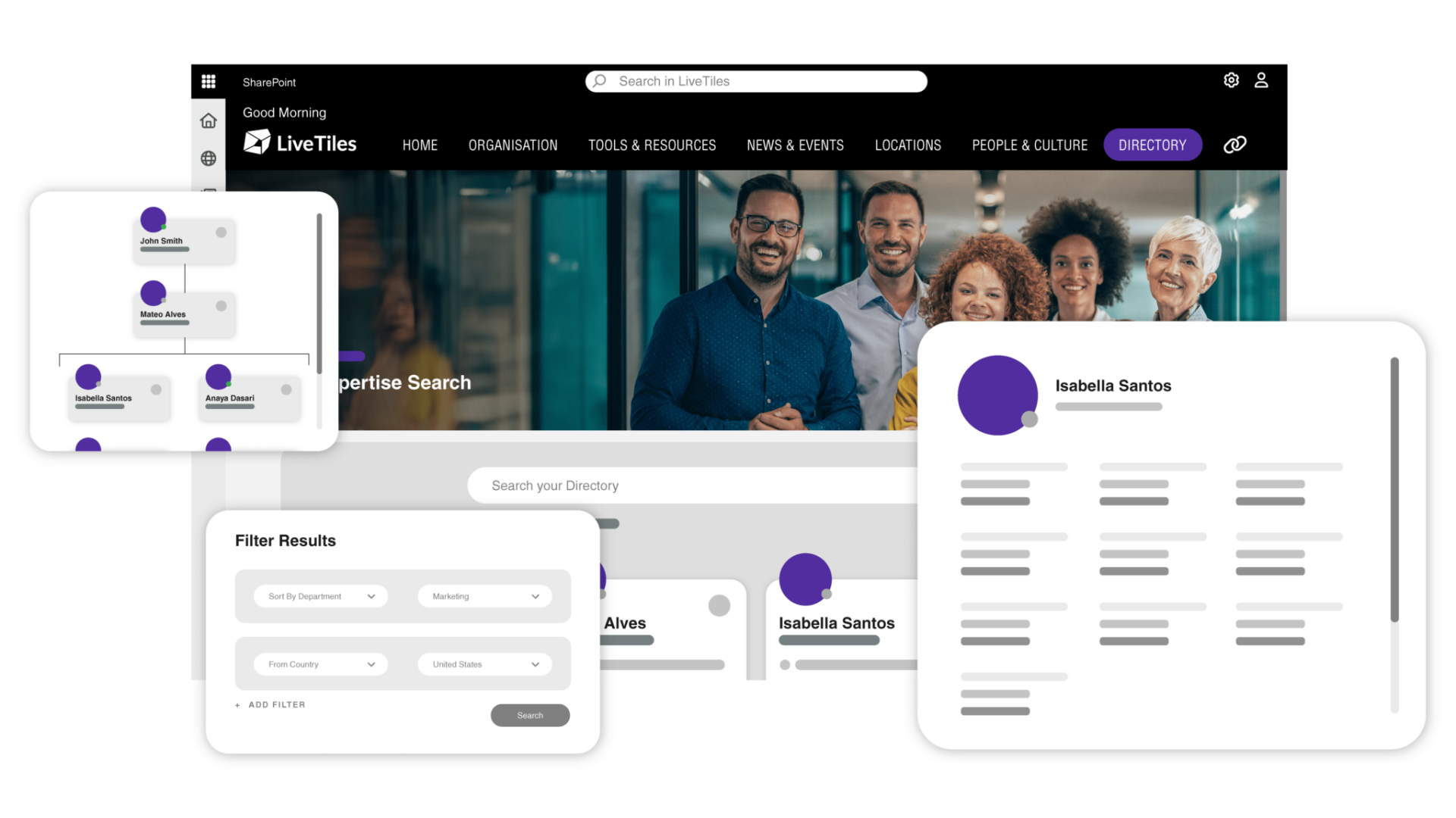 SharePoint Intranet Solutions | Level up your SharePoint | LiveTiles